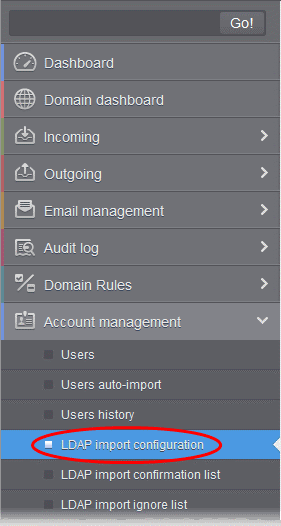 LDAP Import Configuration, Active Directory Administration, Email Spam Software, Secure Email ...